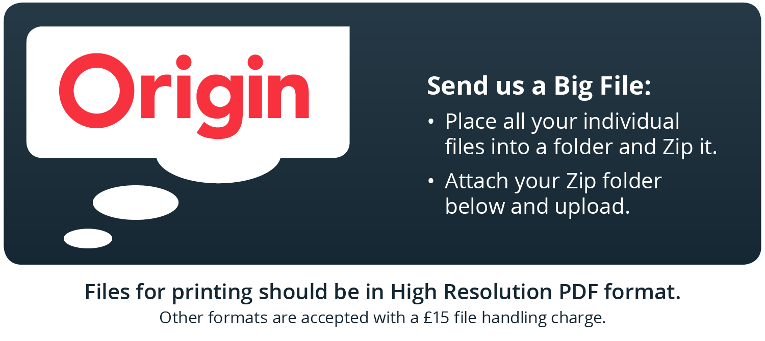 Mail a Big File to Origin